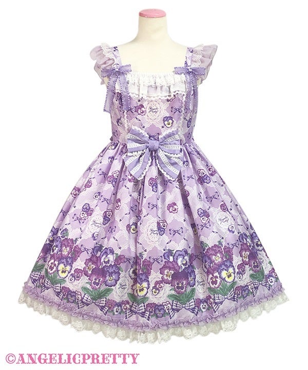 Lacy Pansy JSK (2026) [Laforet Grand Bazar Special] by Angelic Pretty