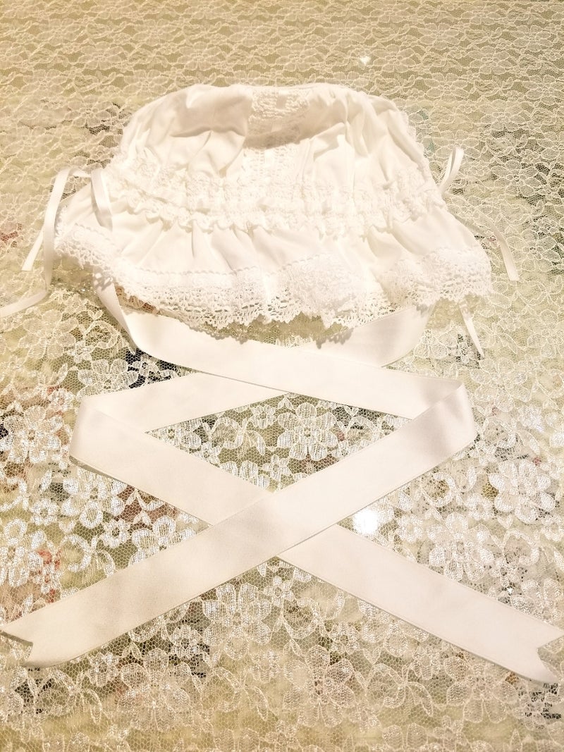 Ruffled Maid Cap by Alice and the Pirates