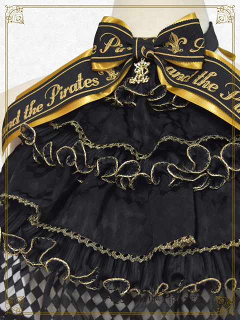 Chess Game of Destiny ~King~ Pleated Frill Jabot [build to order] by ...