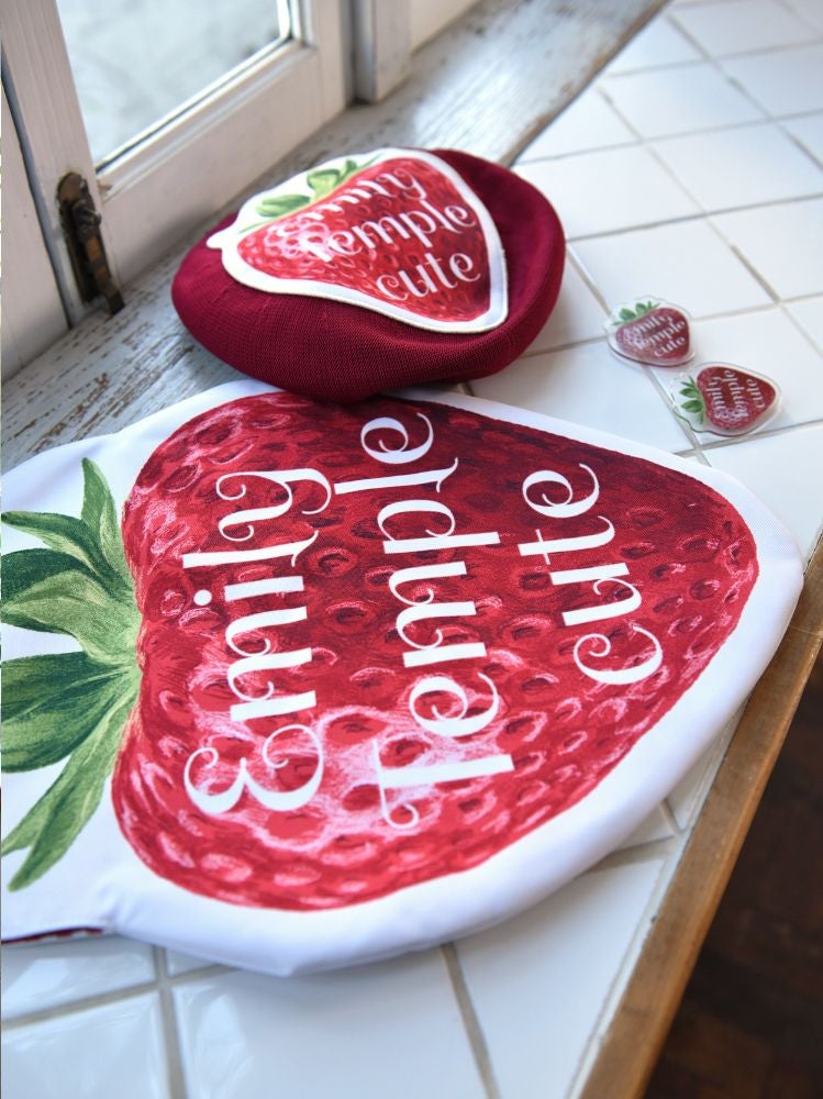 Twin Strawberry Clip by Emily Temple Cute