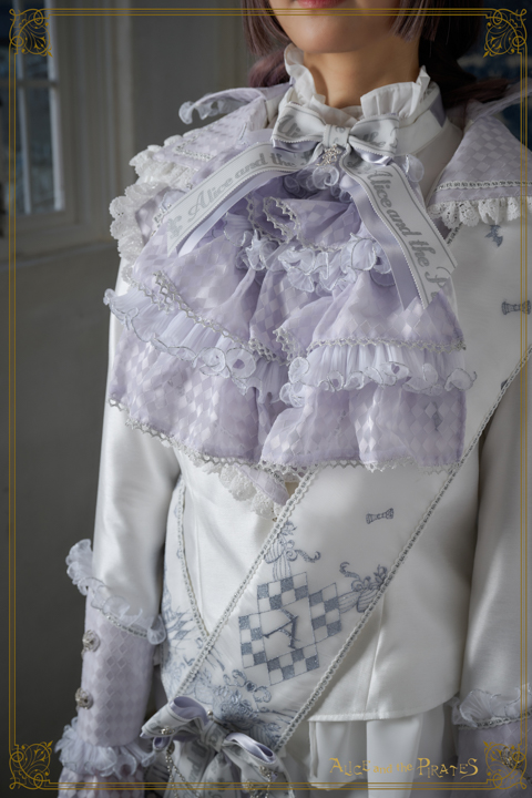 Chess Game of Destiny ~King~ Pleated Frill Jabot [build to order] by ...