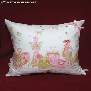 Perfume Bottle Pillow by Metamorphose Temps de Fille
