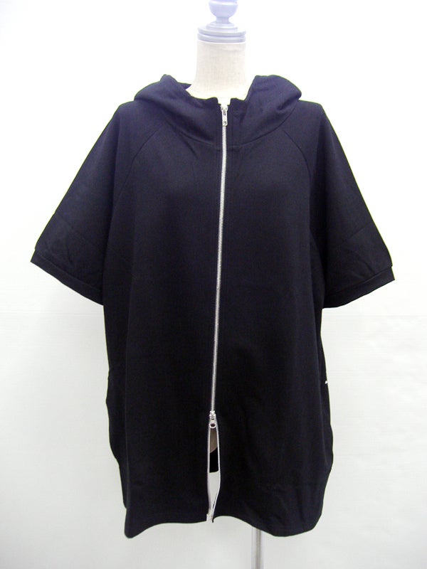 Peace Now ~ Monster Back Print Oversized Short Sleeve Parka by Black ...