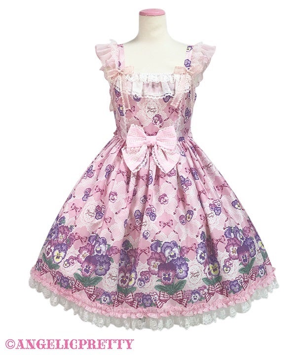 Lacy Pansy JSK (2026) [Laforet Grand Bazar Special] by Angelic Pretty